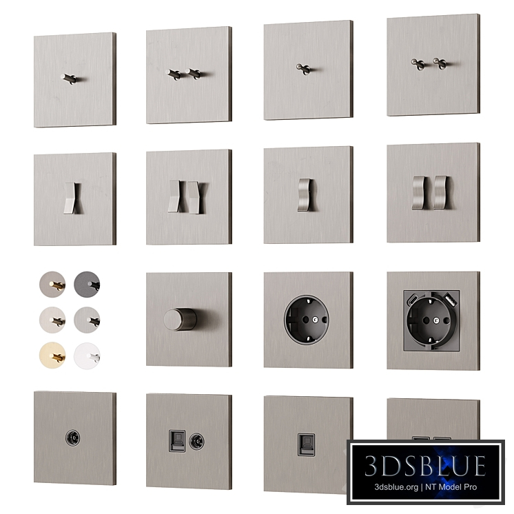 Sockets and switches Donel series N96