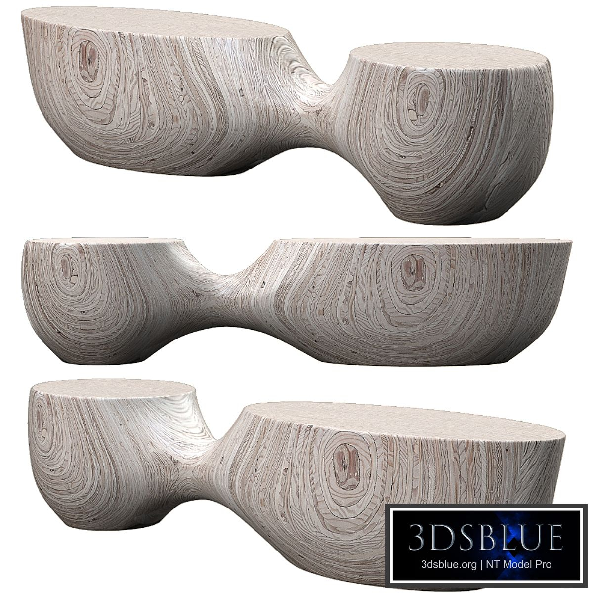 bench caste design pouf