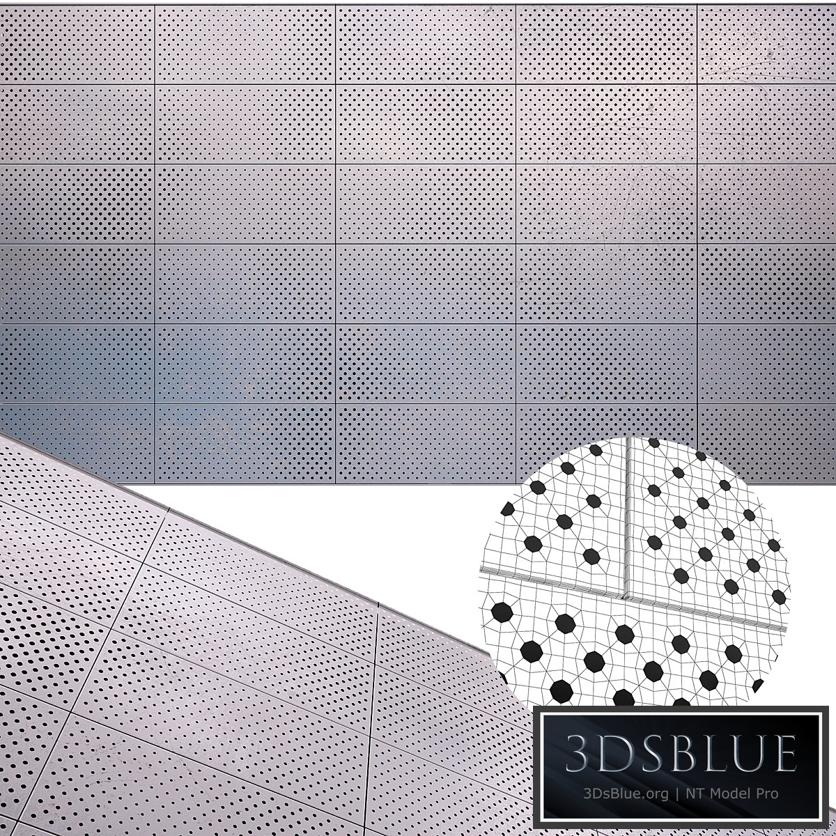 perforated panel 32