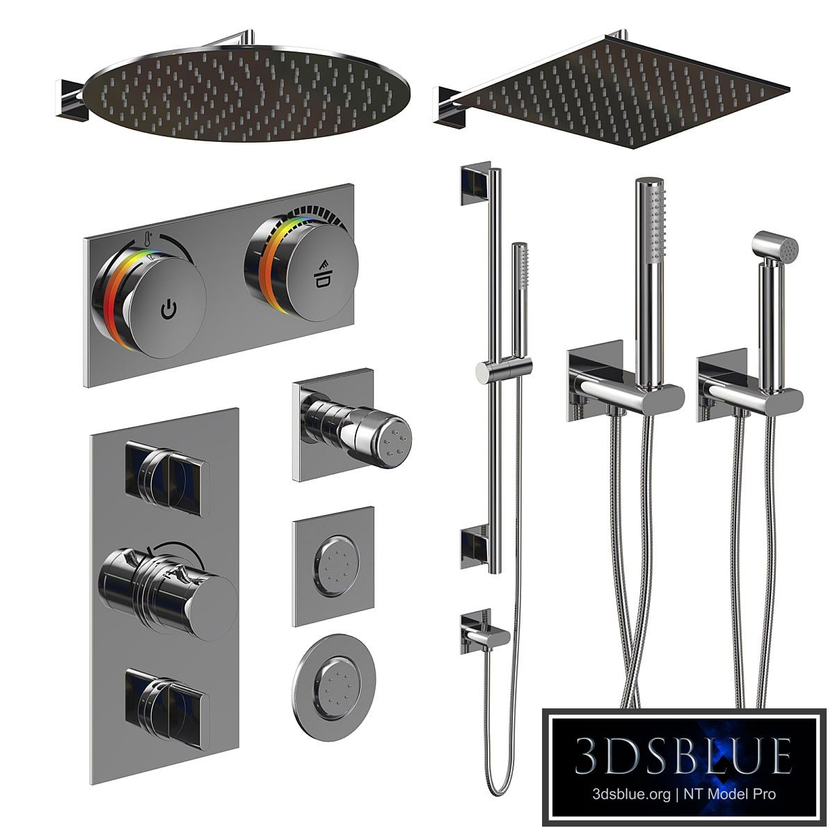 THG Icon-X Shower faucets.