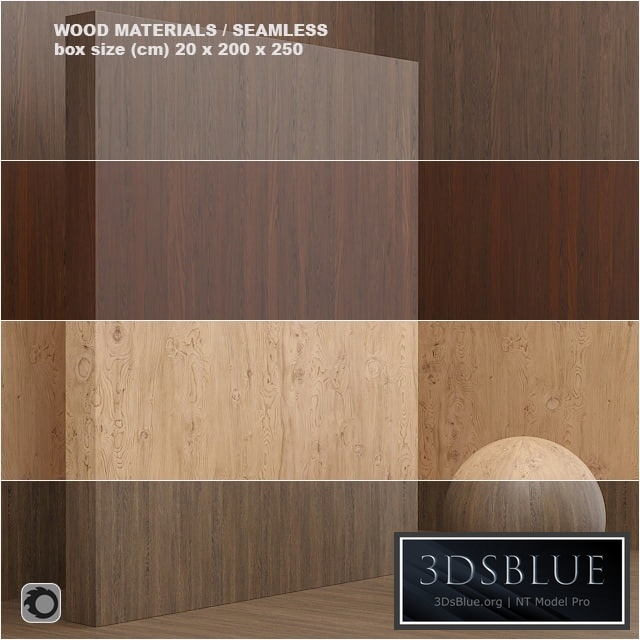 Material wood / veneer (seamless) - set 6