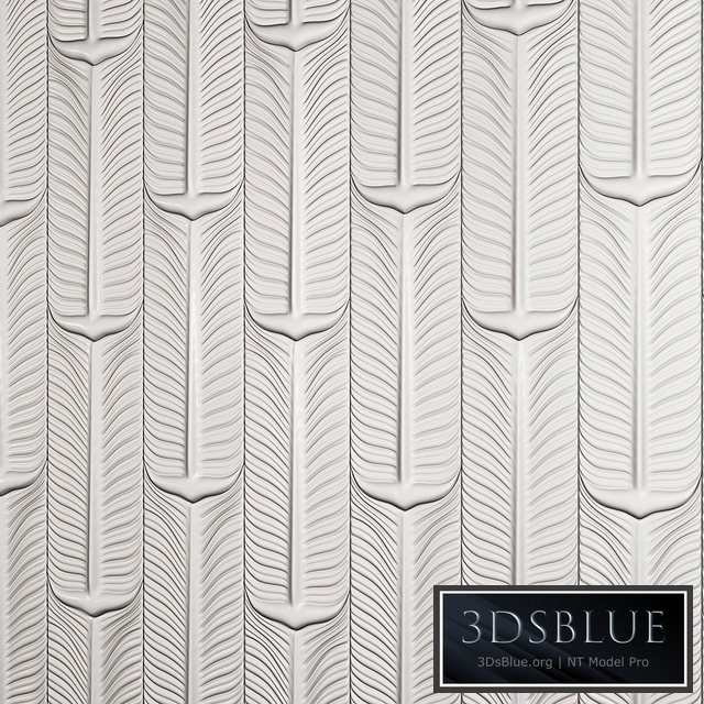 3D Panel feather