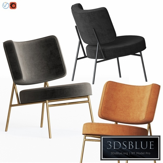 Coco Lounge Chair Calligaris