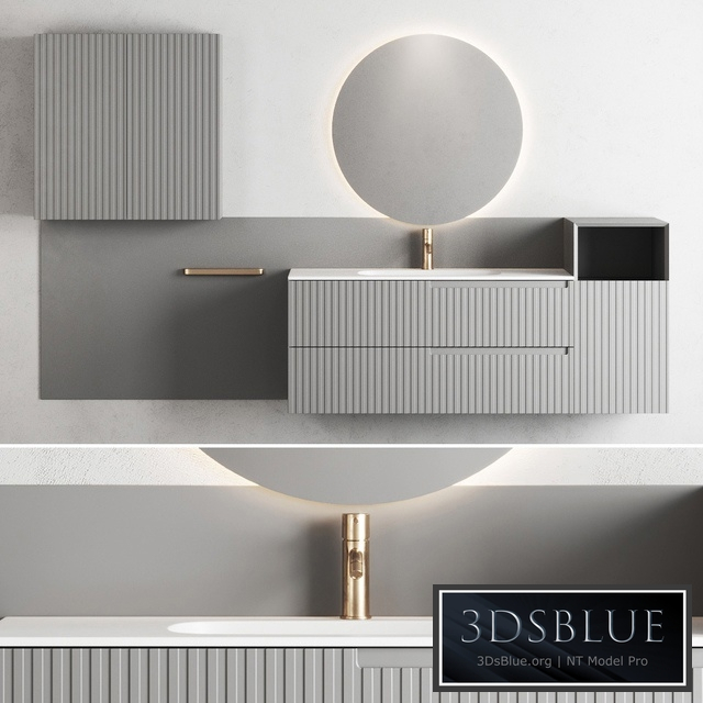 Fiora Synergy Vanity Unit set 1