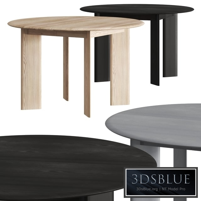 Ferm Living Bevel Round Dining Table
