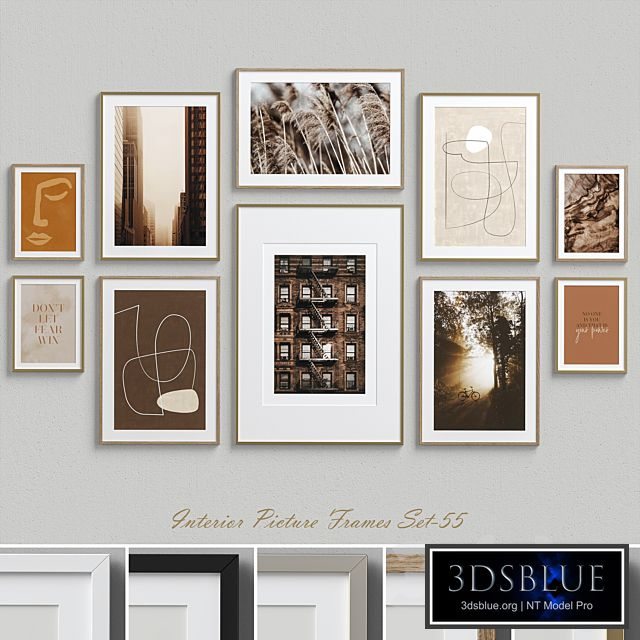 Interior Picture Frames Set-55