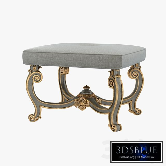 Baroque Style Carved Bench