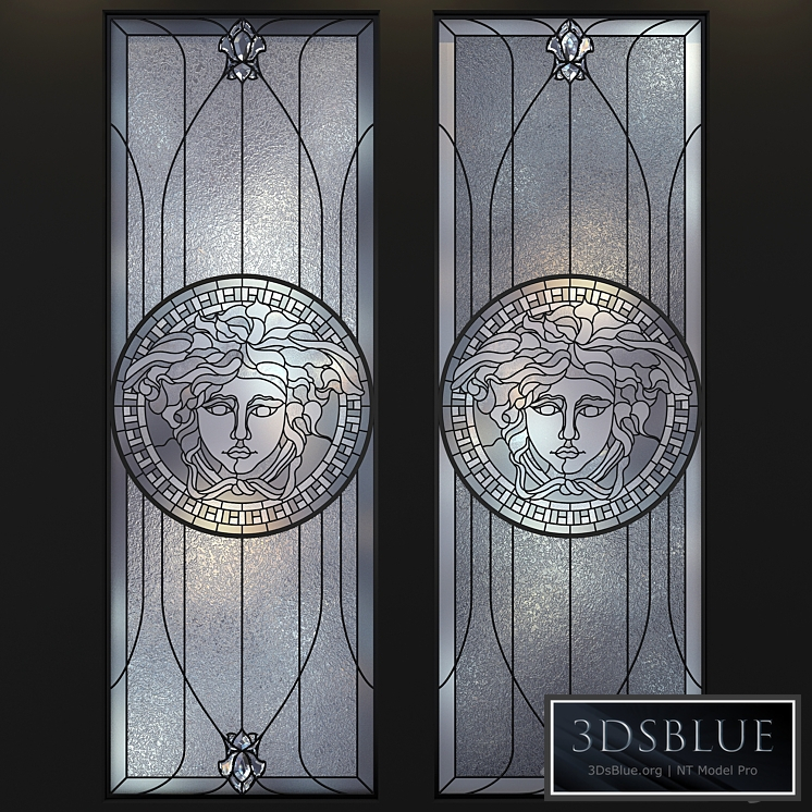 Stained-glass window VERSACE