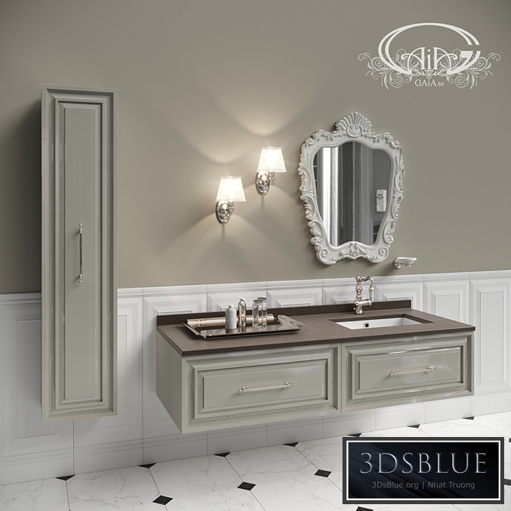 Set of bathroom furniture Gaia # 1