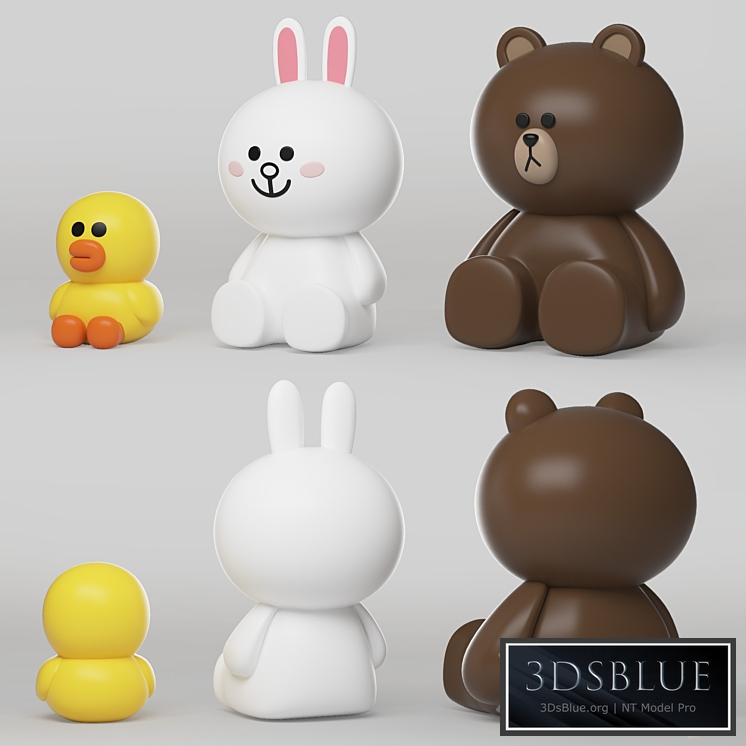 line friends character