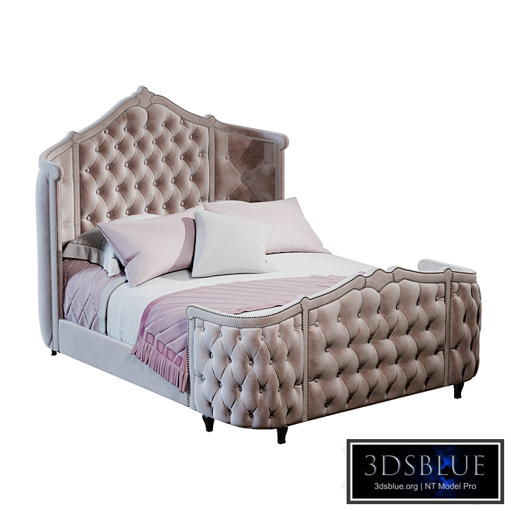 Pippa Tufted Queen Bed