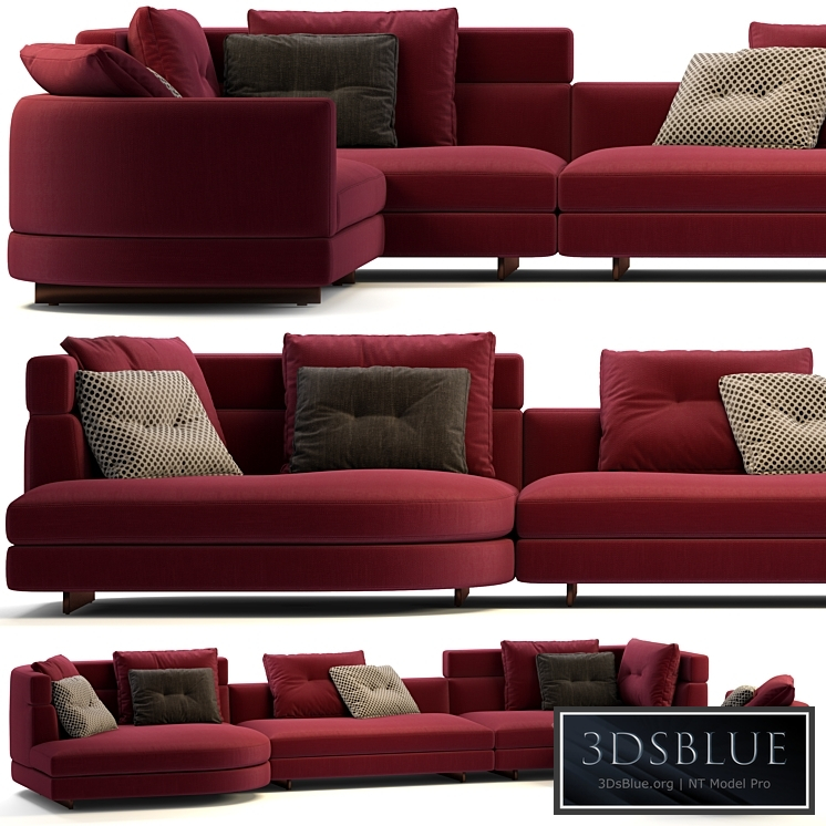 Minotti alexander sofa