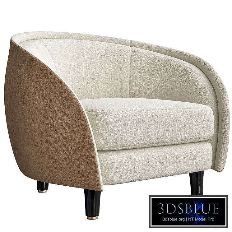 Revers Lounge Chair by Gubi