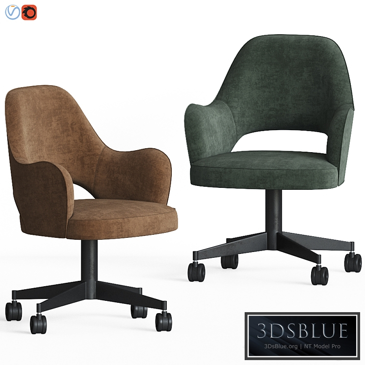 Colette Office Chair Baxter Armchair