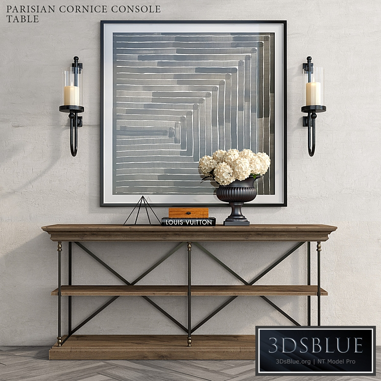 PARISIAN CORNICE CONSOLE TABLE