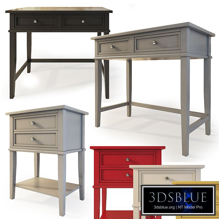 Chest / console and nightstand Dmitry. Dresser, nightstand by Beachcre