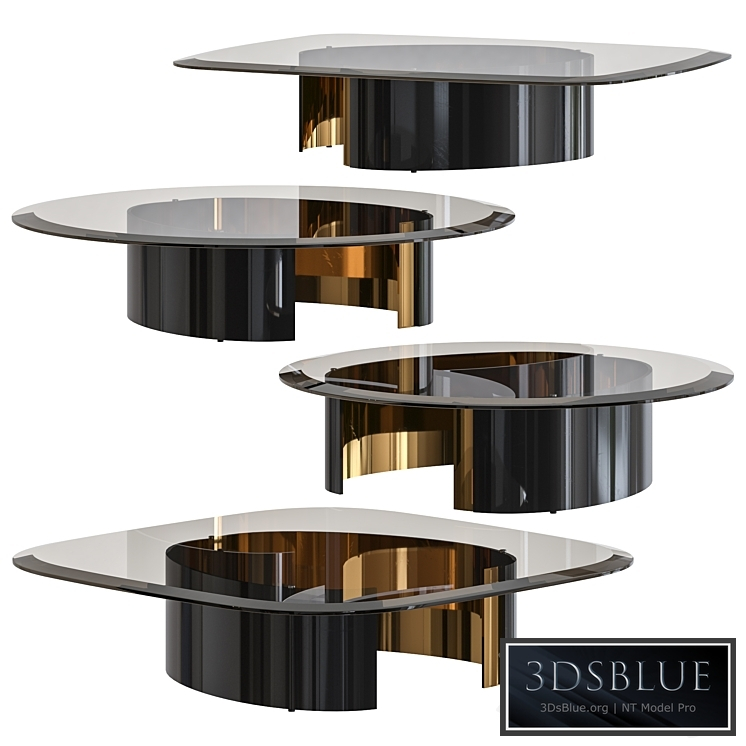 Minotti Bangle Tables Set
