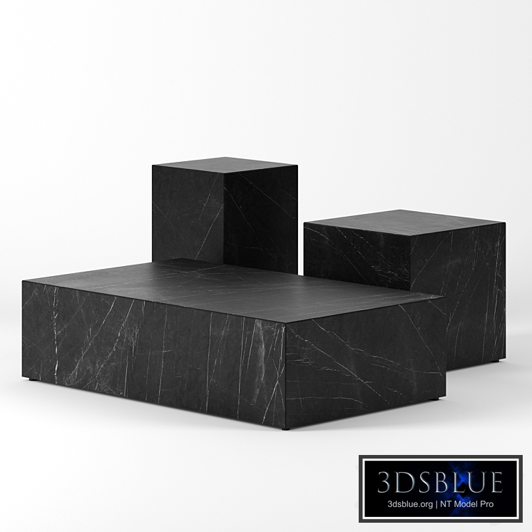 Plinth tables by Menu