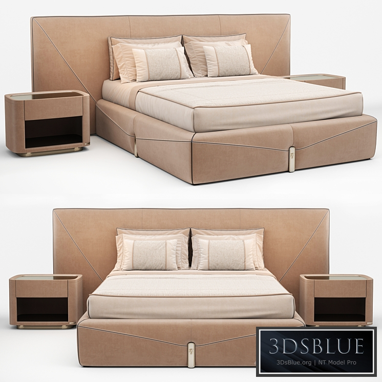 Visionnaire Bastian Bed