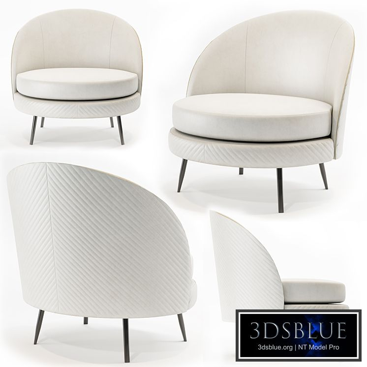 Perla armchair by Rugiano