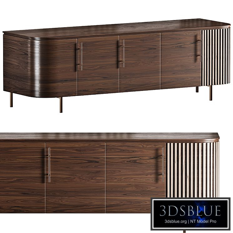 PLISSE Sideboard Plisse Collection By BAXTER