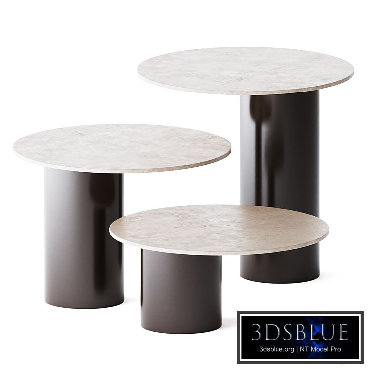 Round Side Tables Petra by Arketipo