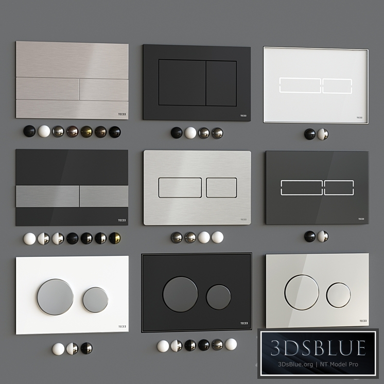 TECE flush plates
