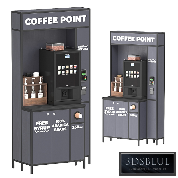 Self-service coffee shop