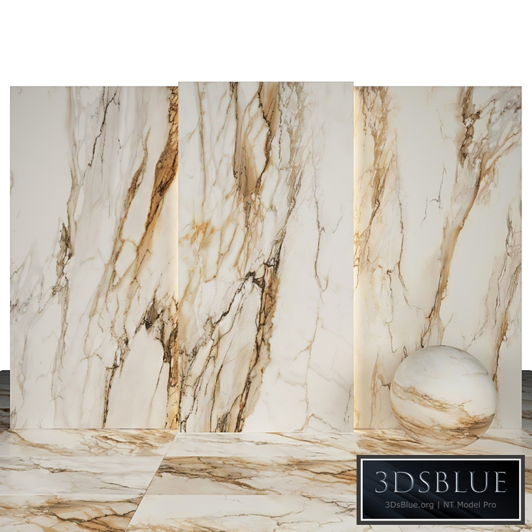 Tru gold marble