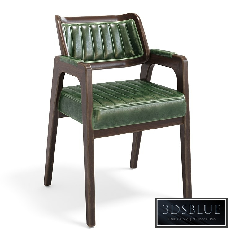 Aged chair Leta Notre Wicker with rattan back