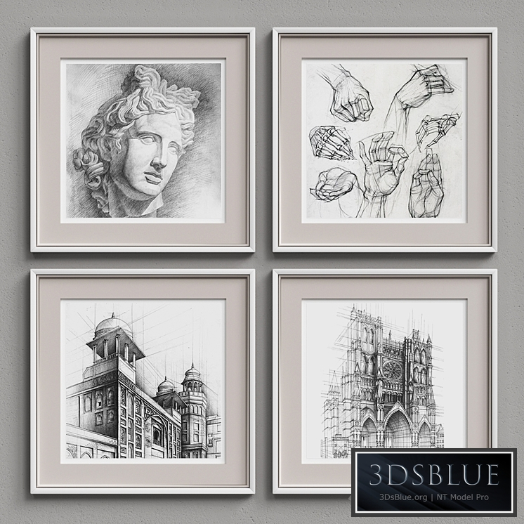 Nice Picture Frames Set 233
