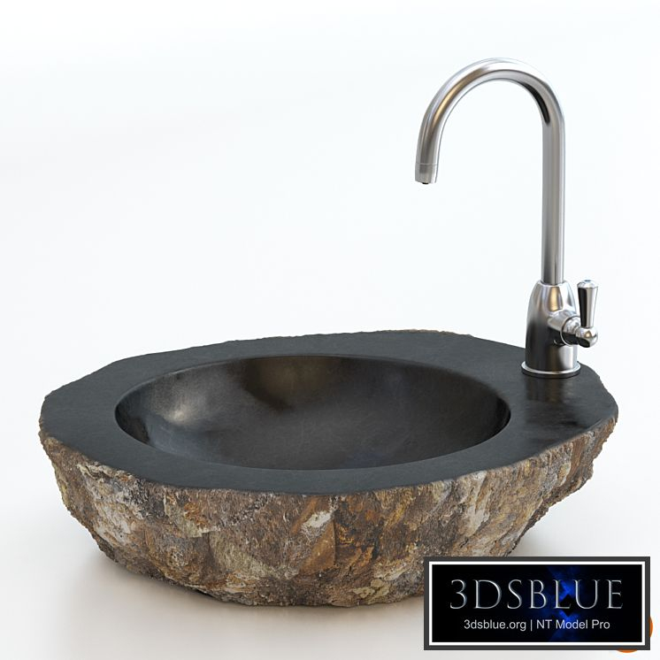 River Rock Wash Basin 1