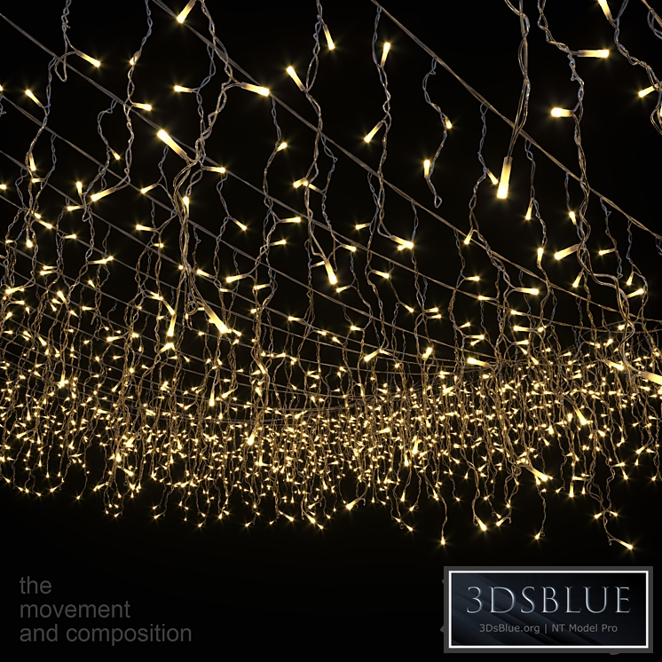 Editable garland fringe