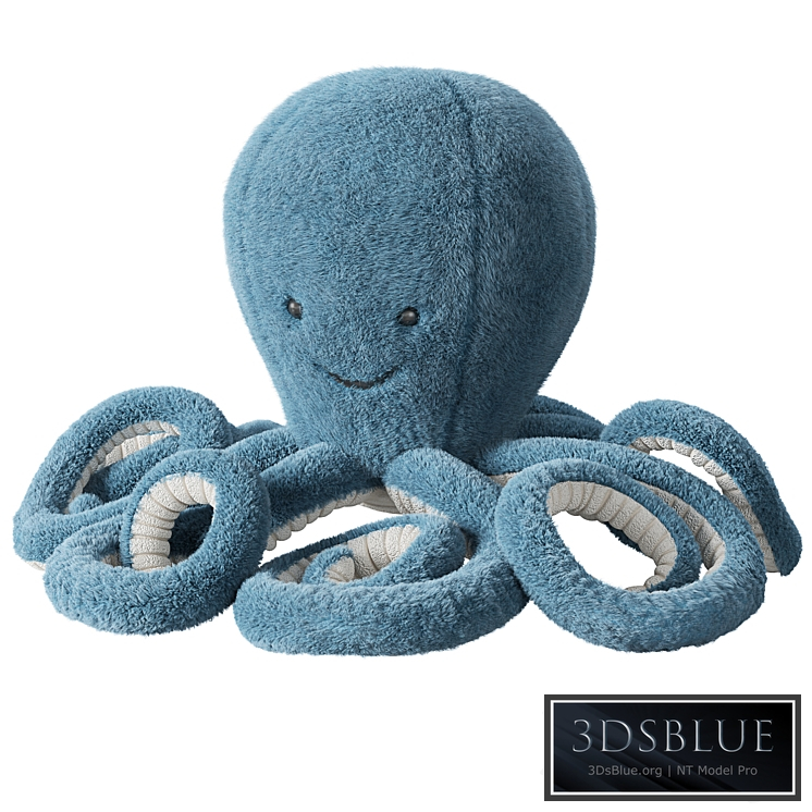 Crate & Kids Jellycat Storm Octopus Large floor