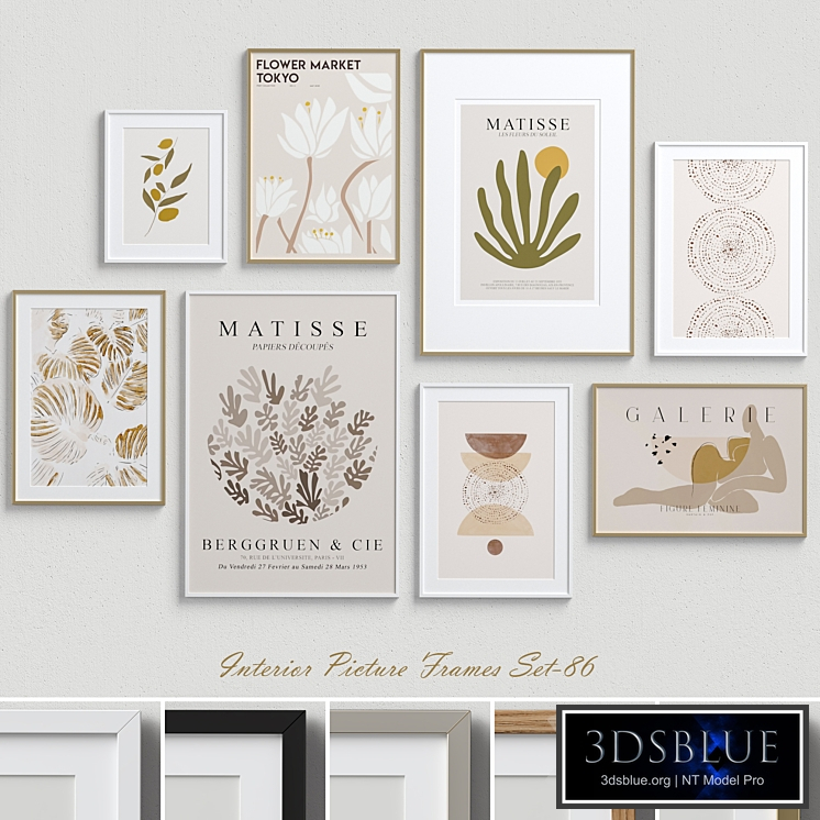 Interior Picture Frames Set-86