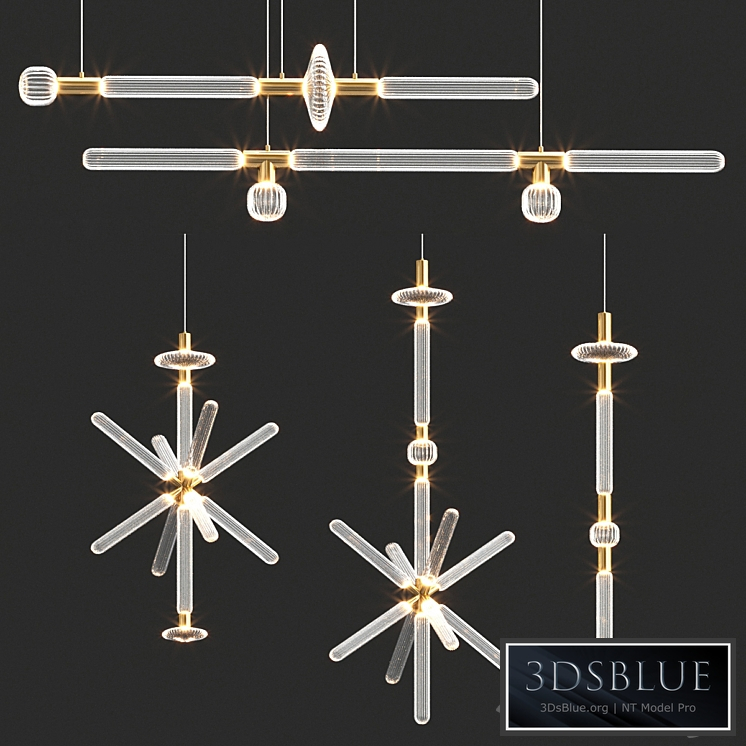 Cipher Lasvit collection chandelier