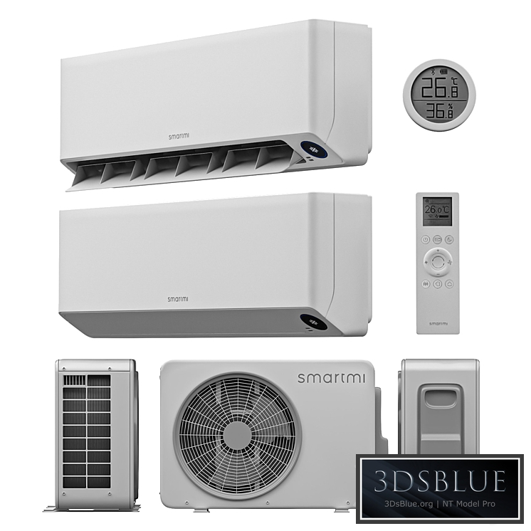 Xiaomi Smartmi Air Conditioner + Outside