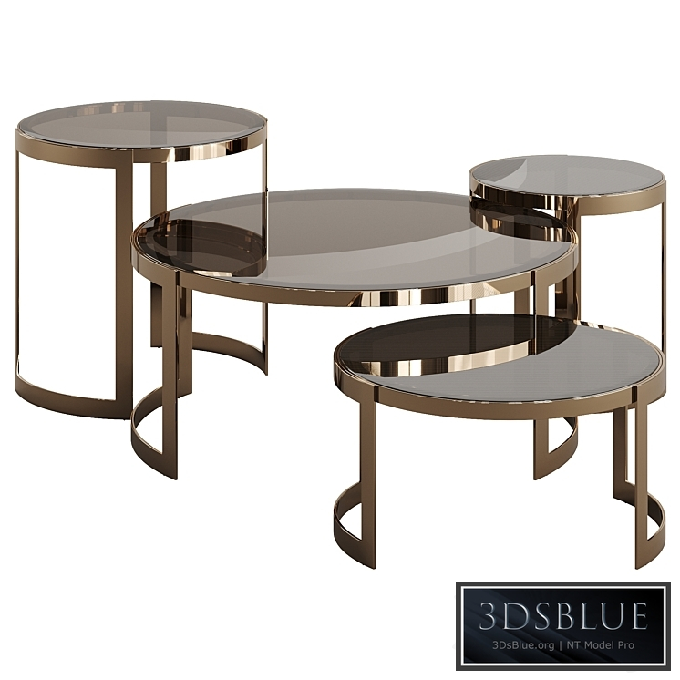 FENDI ANYA GLASS 2021 COFFEE TABLE