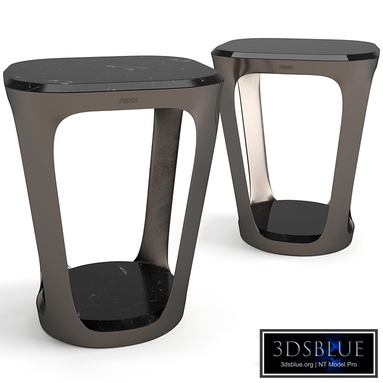 Fendi Casa Pierre coffee tables set