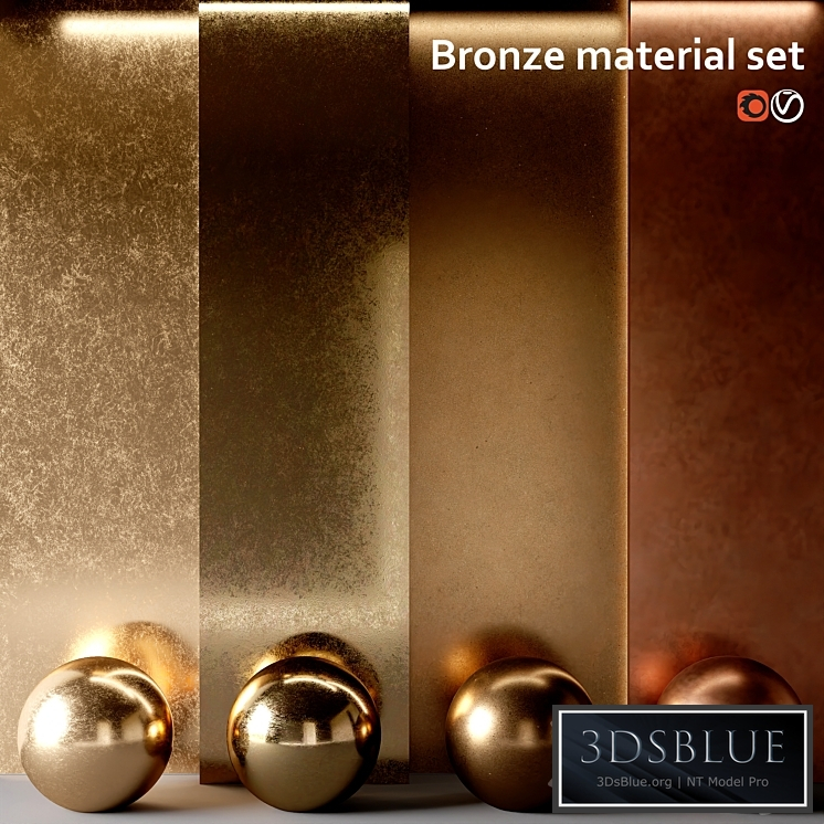 Material set Bronze