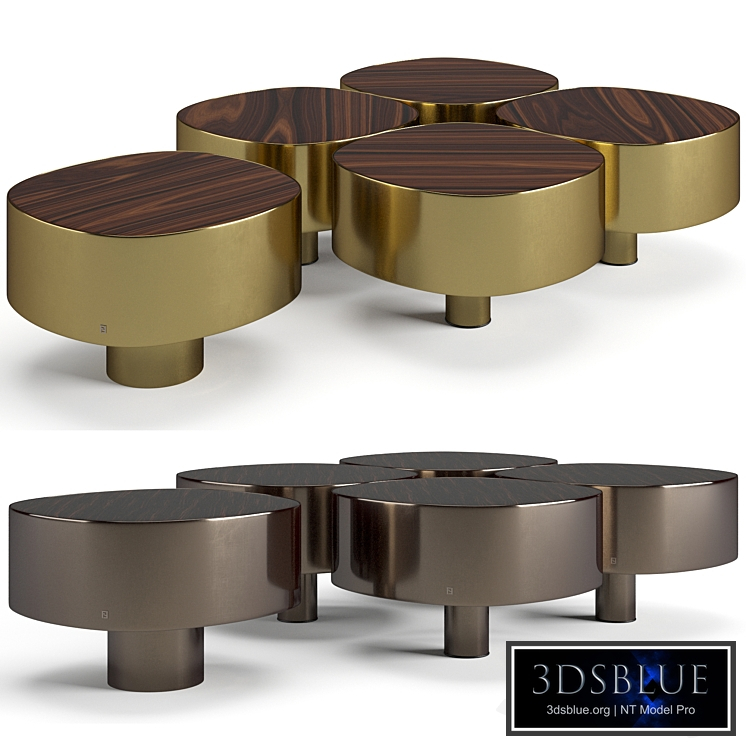 Fendi Casa Pastille coffee tables set