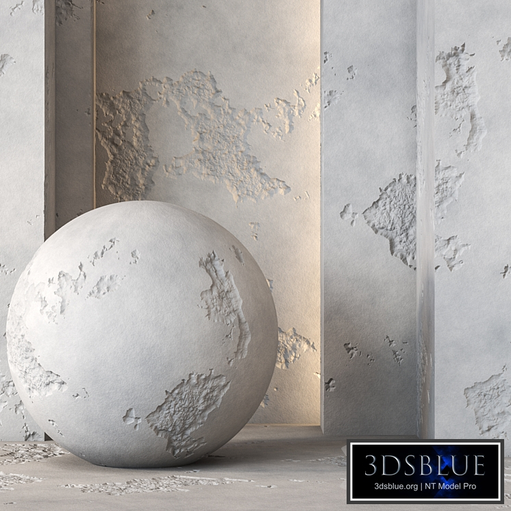 2 Grunge Decorative Stucco Texture 4K - Seamless