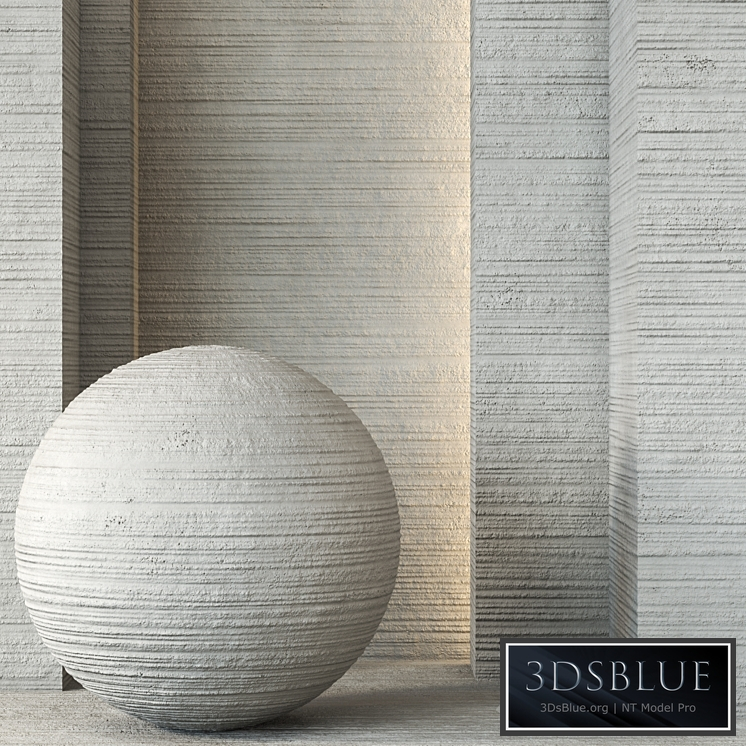 Decorative Wall Plaster Texture 4K - Seamless