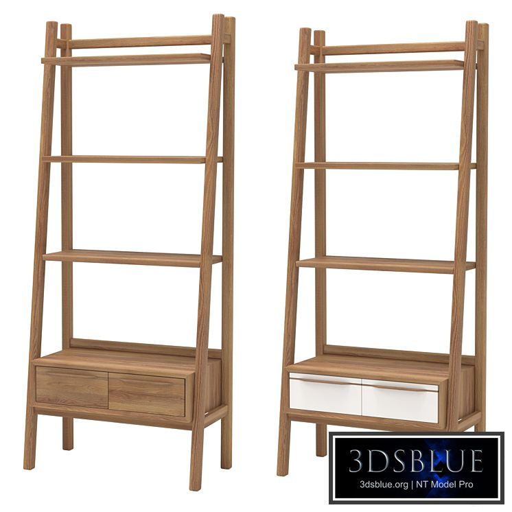 Narrow rack Bruni (white)