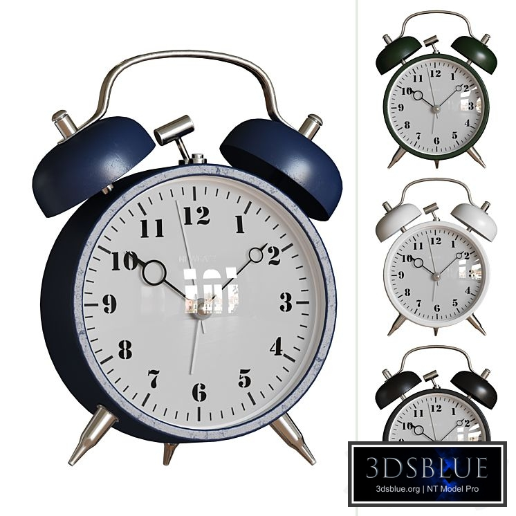 Twin Bell Alarm Clock (4 Variation) - DrCG Model 018
