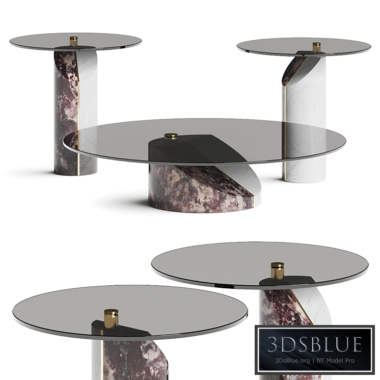 Baxter Ziggy Coffee & Side Tables