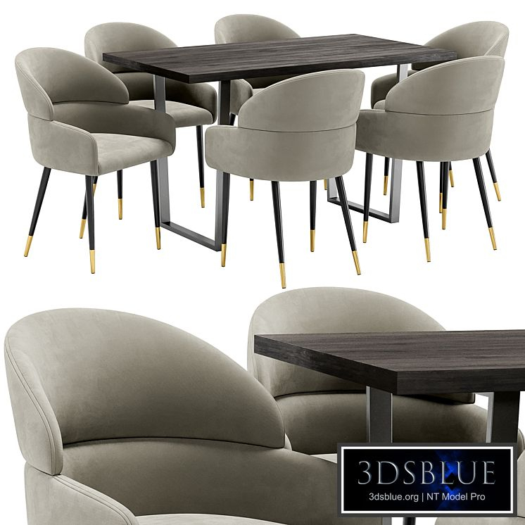 Berkeley dining chair and Patika table