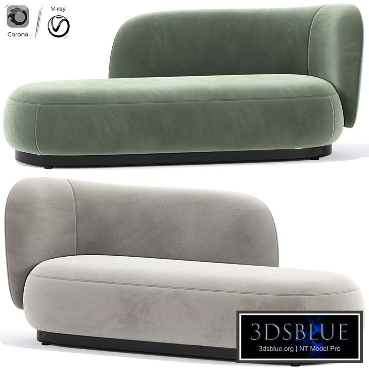 Ferm Living Rico Divan Chaise Lounge