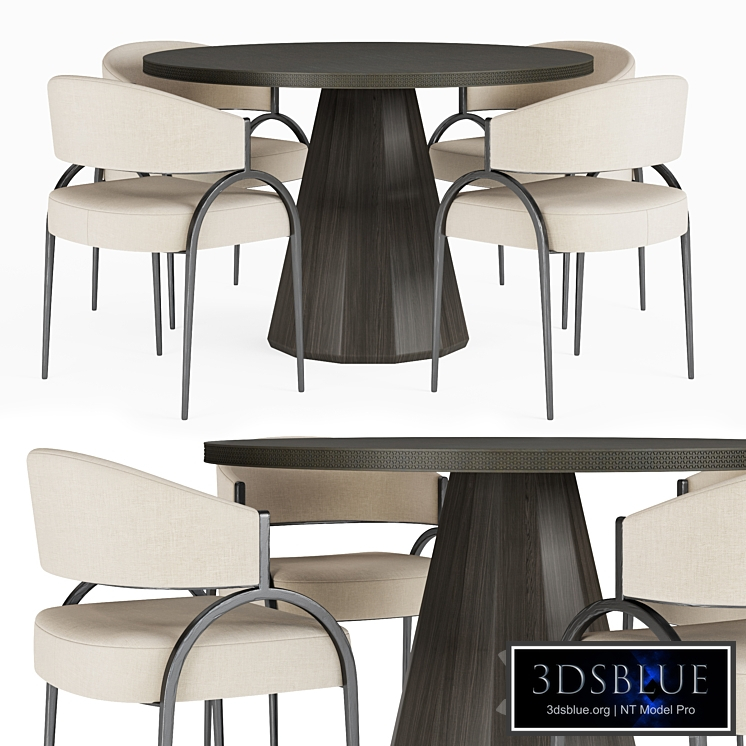 Arteriors | Seren Entry Table Bahati Chair