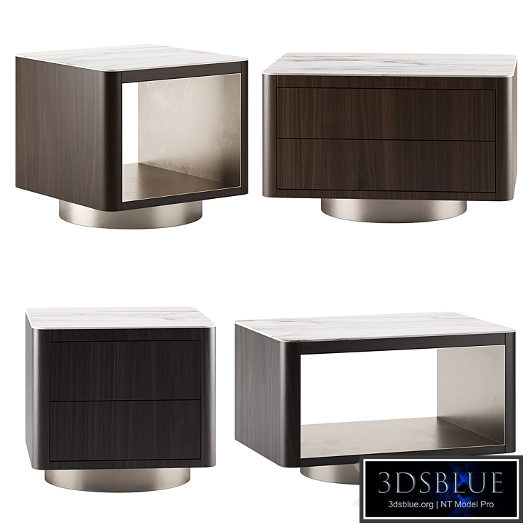 MILTON | Bedside tables By Minotti